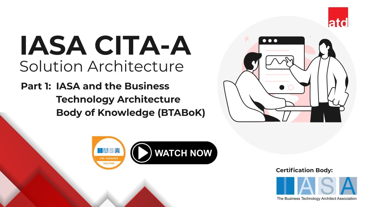 IASA and the Business Technology Architecture Body of Knowledge (Part 1/4)