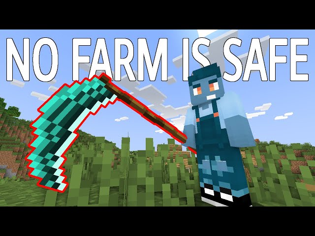 Scythes in Minecraft Minecraft Texture Pack