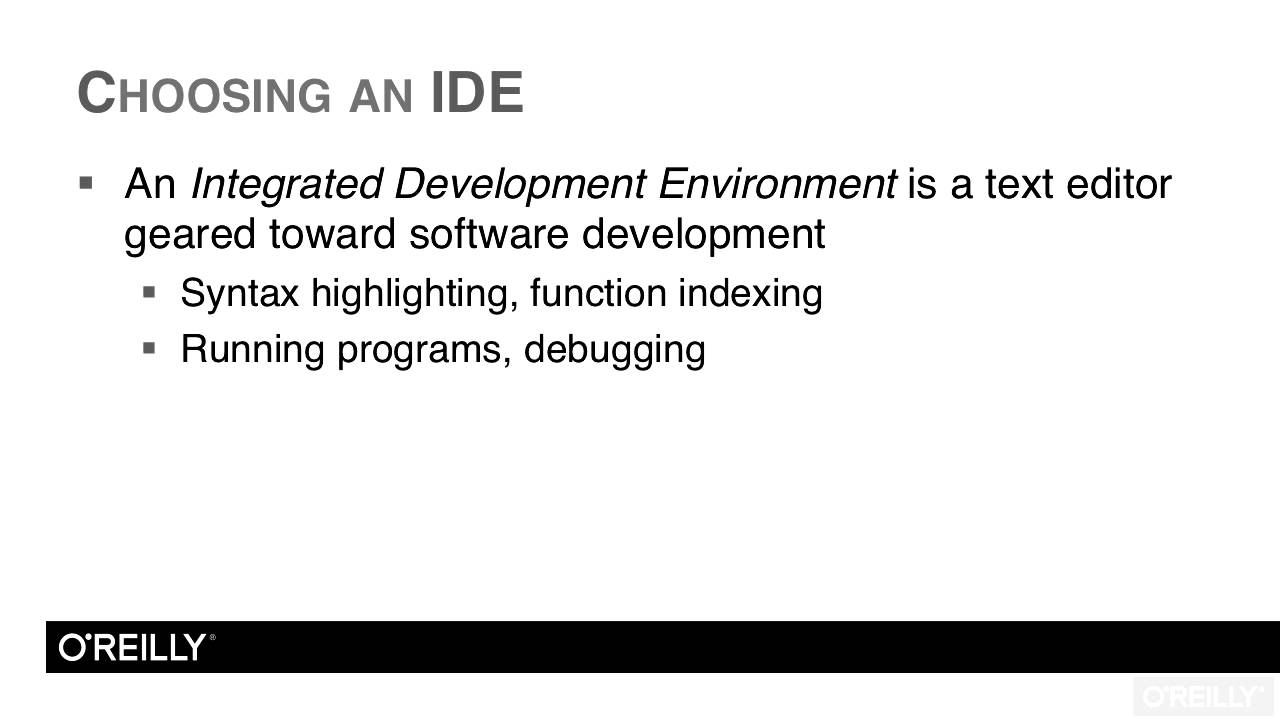 Python - Object-Oriented Programming Tutorial | Choosing An IDE Or Text Editor And Workflow