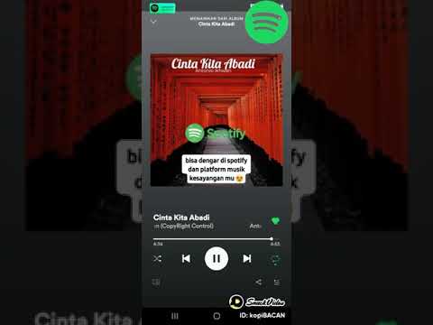 Cinta Kita Abadi - Antonio. Yuk sekarang bisa di dengar di spotify dan platform musik kesayanganmu