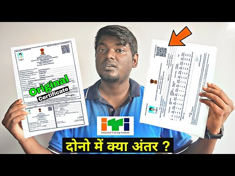 ITI सर्टिफिकेट की पूरी सच्चाई 😲❓// #NCVT Original Certificate & Marksheet Information 2024