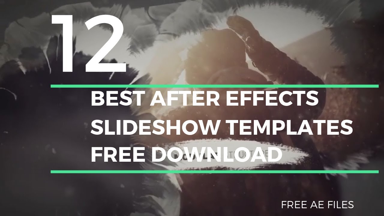 Free After Effects Slideshow Templates - After Effects Templates
