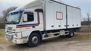 Buy Volvo Groth Kaross FM7 4X2 box truck by auction Sweden Klintehamn ...