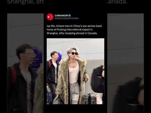 Chinese Billionaire son spotted at Shanghai international airport 🇨🇳