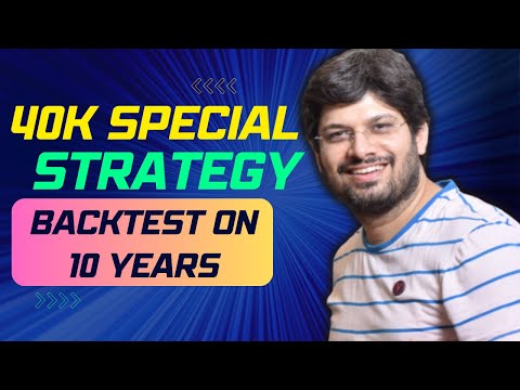 How one trade in a week can give 643% returns? 40K Special Trading Strategy | Backtest
