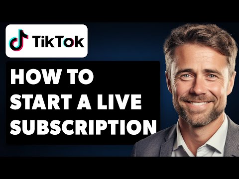 How To Start a Live Subscription In TikTok (Full 2025 Guide)