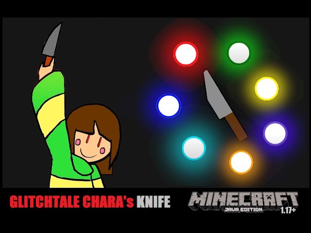 Chara's Knife (Glitchtale) Minecraft Minecraft Data Pack