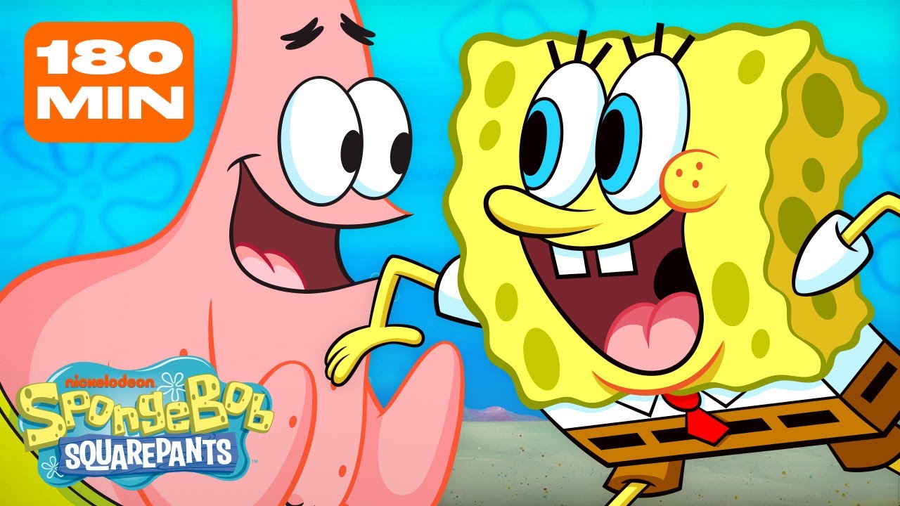 SpongeBob & Patrick Being Besties for 180 Minutes Straight | SpongeBob