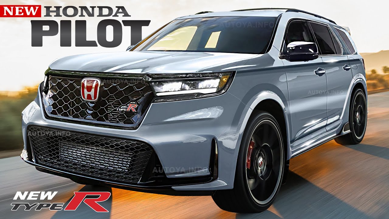 2024 Honda Pilot Type R Makes CGI Debut With Turbo Plug-In Hybrid ...