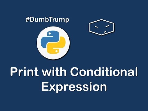 Learn print with conditional expression in python - Mind Luster