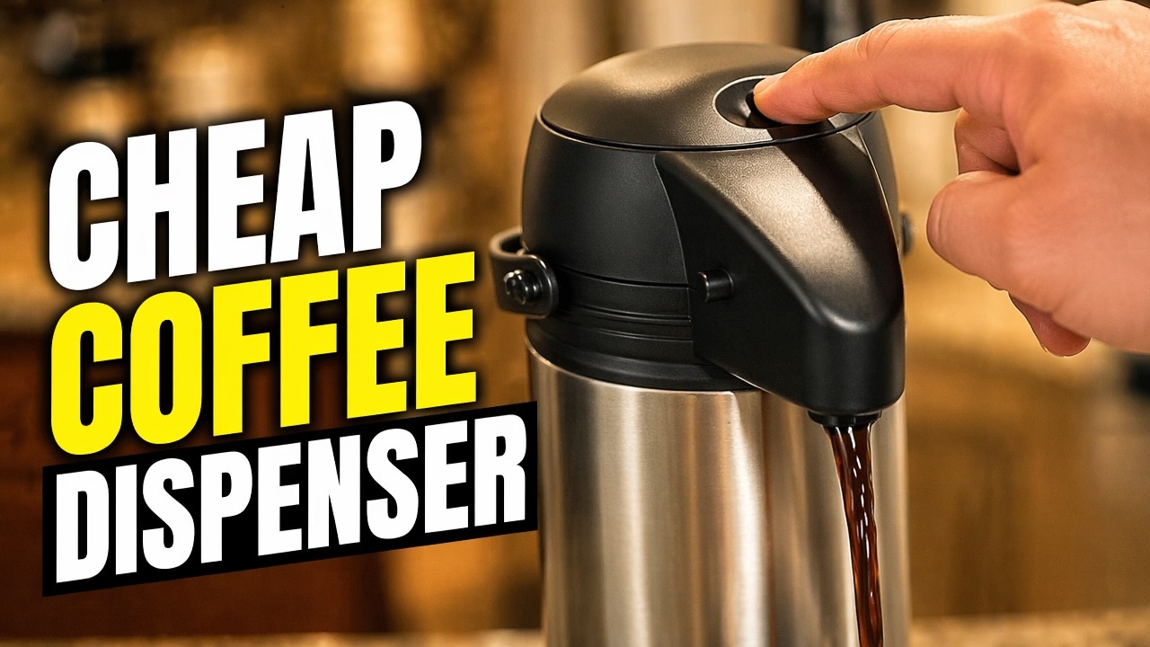 Best Cheap Airpot Coffee Dispenser Review