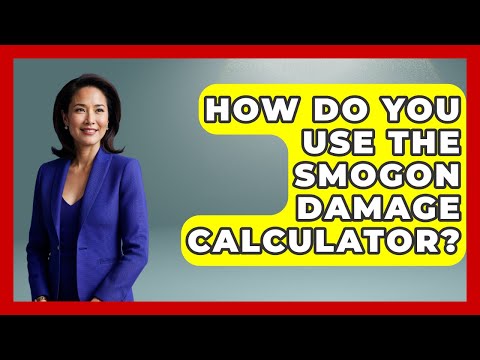 How Do You Use The Smogon Damage Calculator? - The Trainers Guide