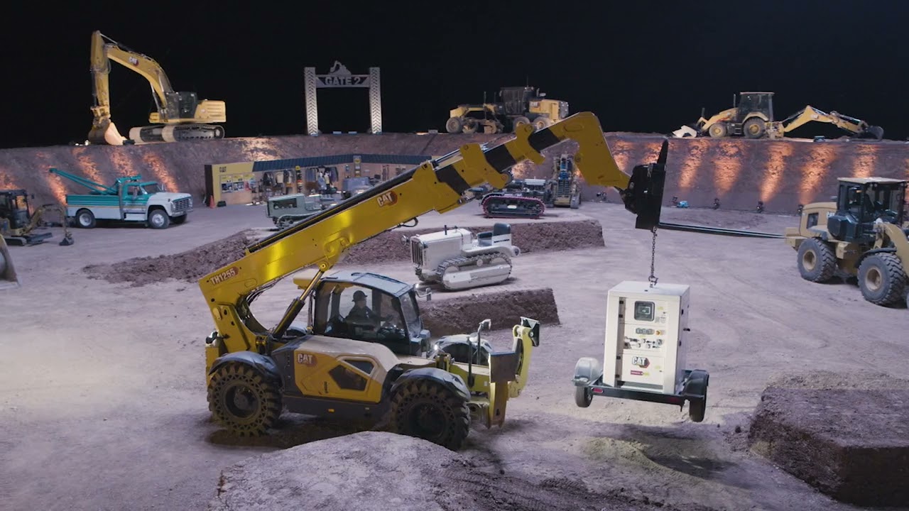 Cat Trial 14: After Hours | TH1255 Telehandler