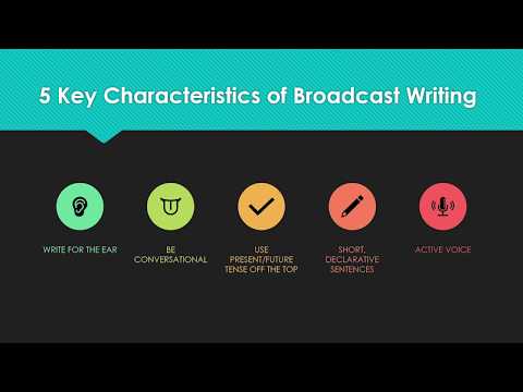 SPJ #Press4Education: Broadcast Writing, Part 1