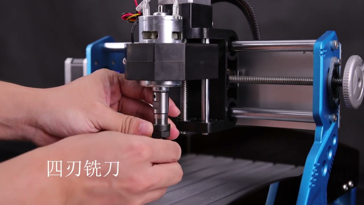 Maquina Cnc 2 En 1 Cortador Fresador Grabador Con Laser 10w