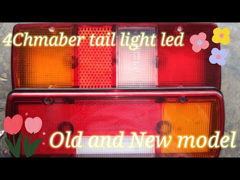4CHAMBER TAIL LIGHT LED 12VOLT 24VOLT FOR LORRY BUS TRUCKS VAN LATEST AND OLD #3919LED #28BMINILED