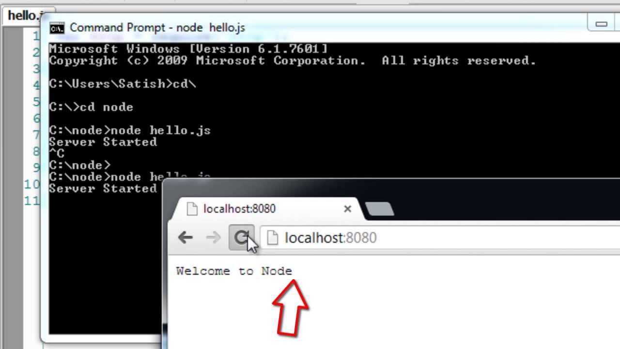 HTTP Server ( Request / Response ): Node.js