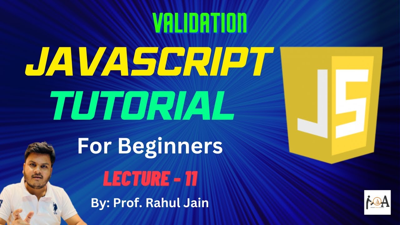 Email Validation in Javascript | Pattern Validation | JavaScript Tutorial For Beginners | L-11