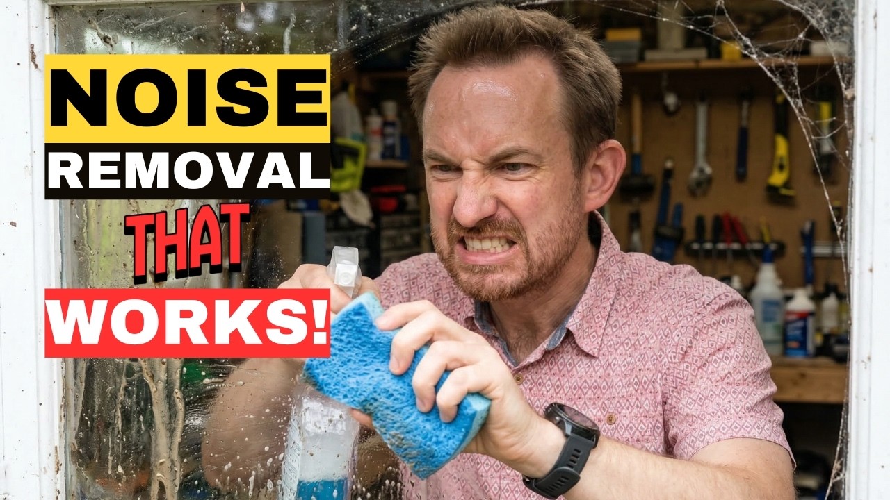 How to REMOVE BACKGROUND NOISE - Actual Best Tools Right Now