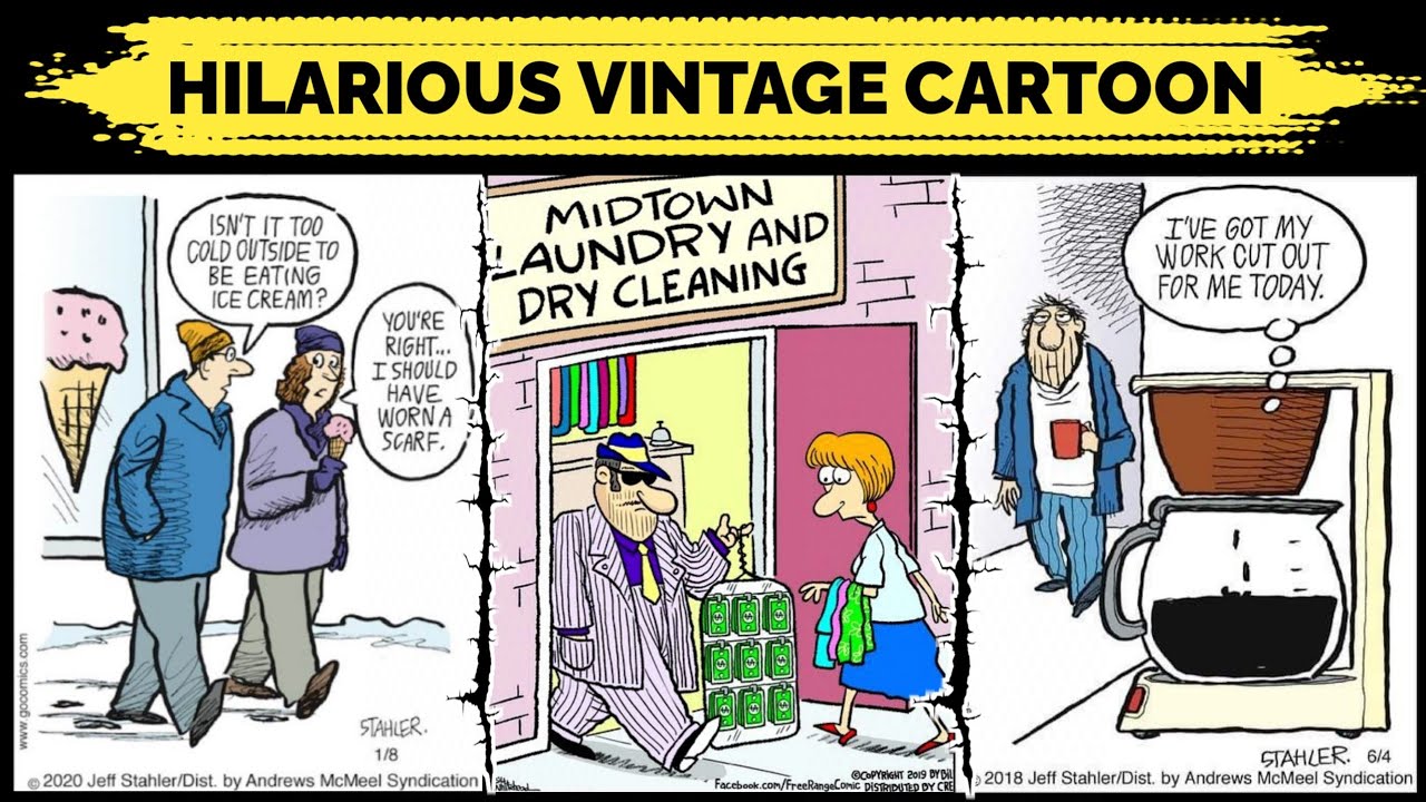 Hilarious Vintage Cartoon Humor You'll Treasure 🤣 | Funniest Classic Comic Strips Collection Part 2