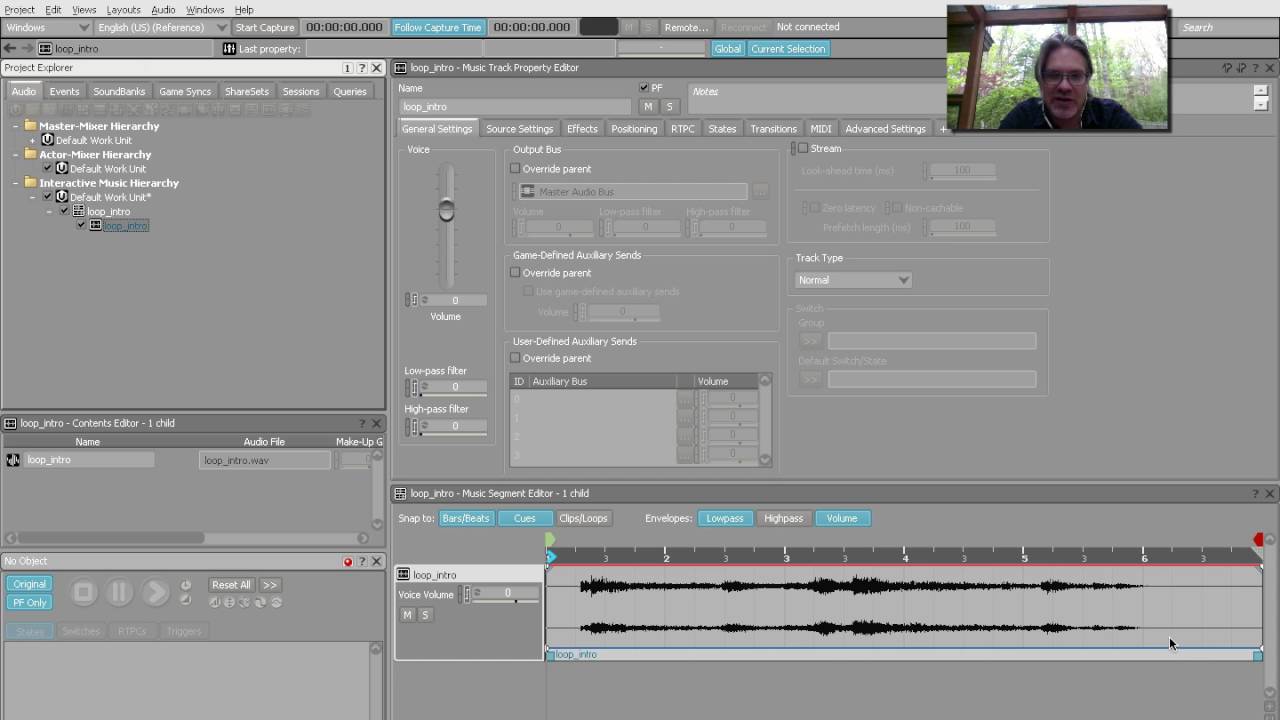 Wwise Branching Tutorial 1 - Setting up Wwise