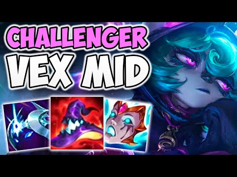 CHALLENGER MID LANER SHOWS HIS VEX SKILLS! (1V9) | CHALLENGER VEX MID GAMEPLAY | 11.19 S11