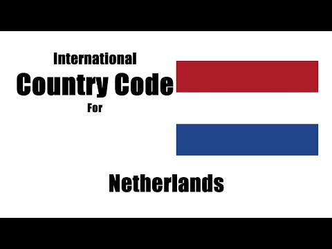 Netherlands country code phone - Netherlands Country Dialing Code - City code of Netherlands