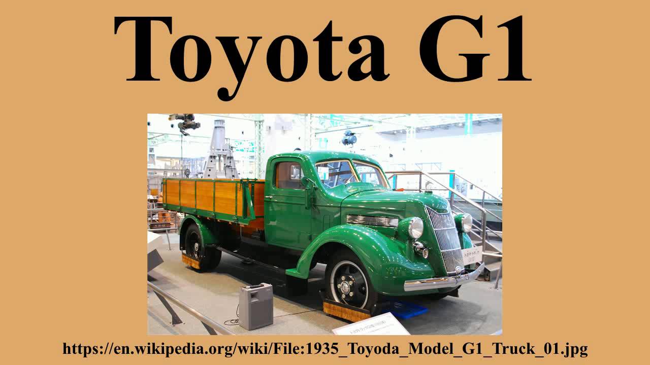 Toyota G1