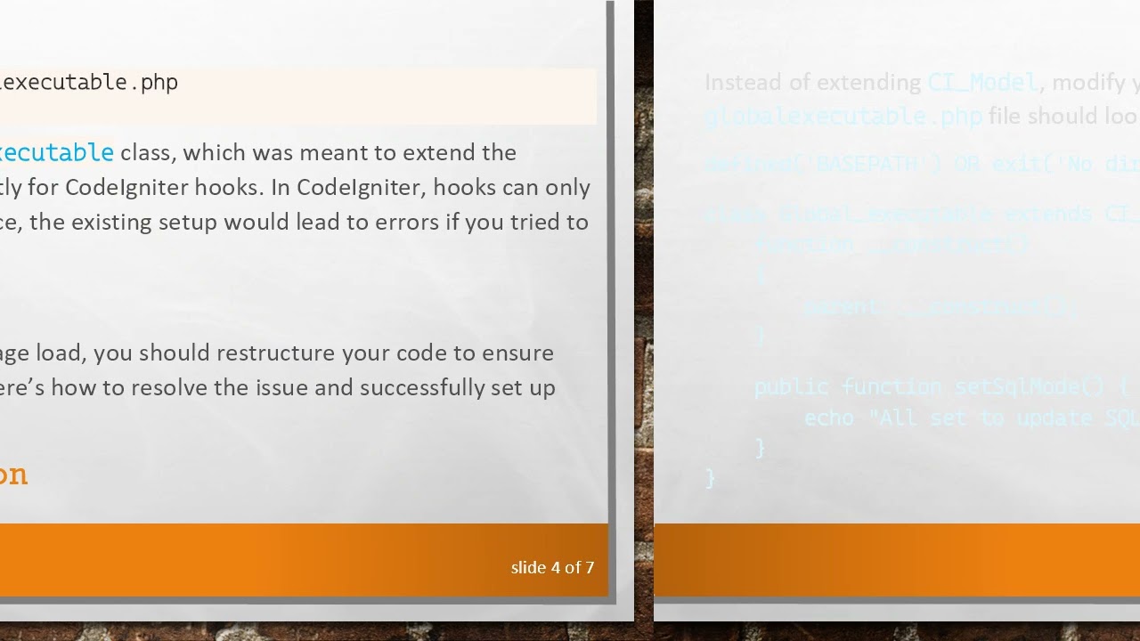 Executing a Query on Each Page Load in CodeIgniter