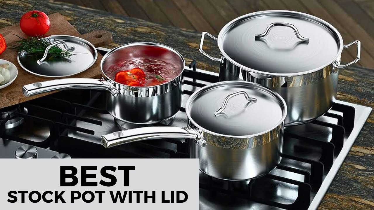 Cooks Standard 6-Quart Stock Pot with Lid | Professional 18/10 Stainless Steel Stockpot