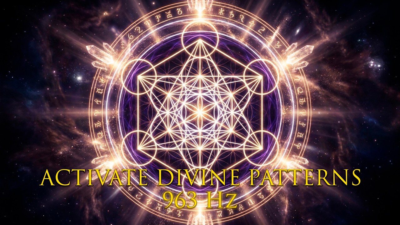 963Hz Sacred Geometry | Activate Divine Patterns