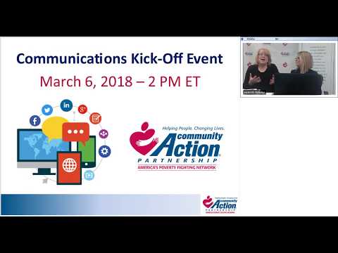 Communications Kick Off Webinar