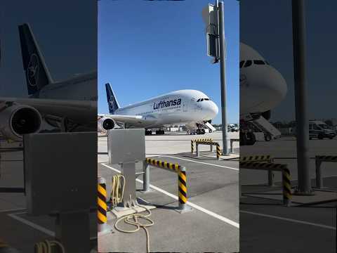 Embark on a visual journey with us through stunning perspectives of our Airbus #A380! 🛫📸