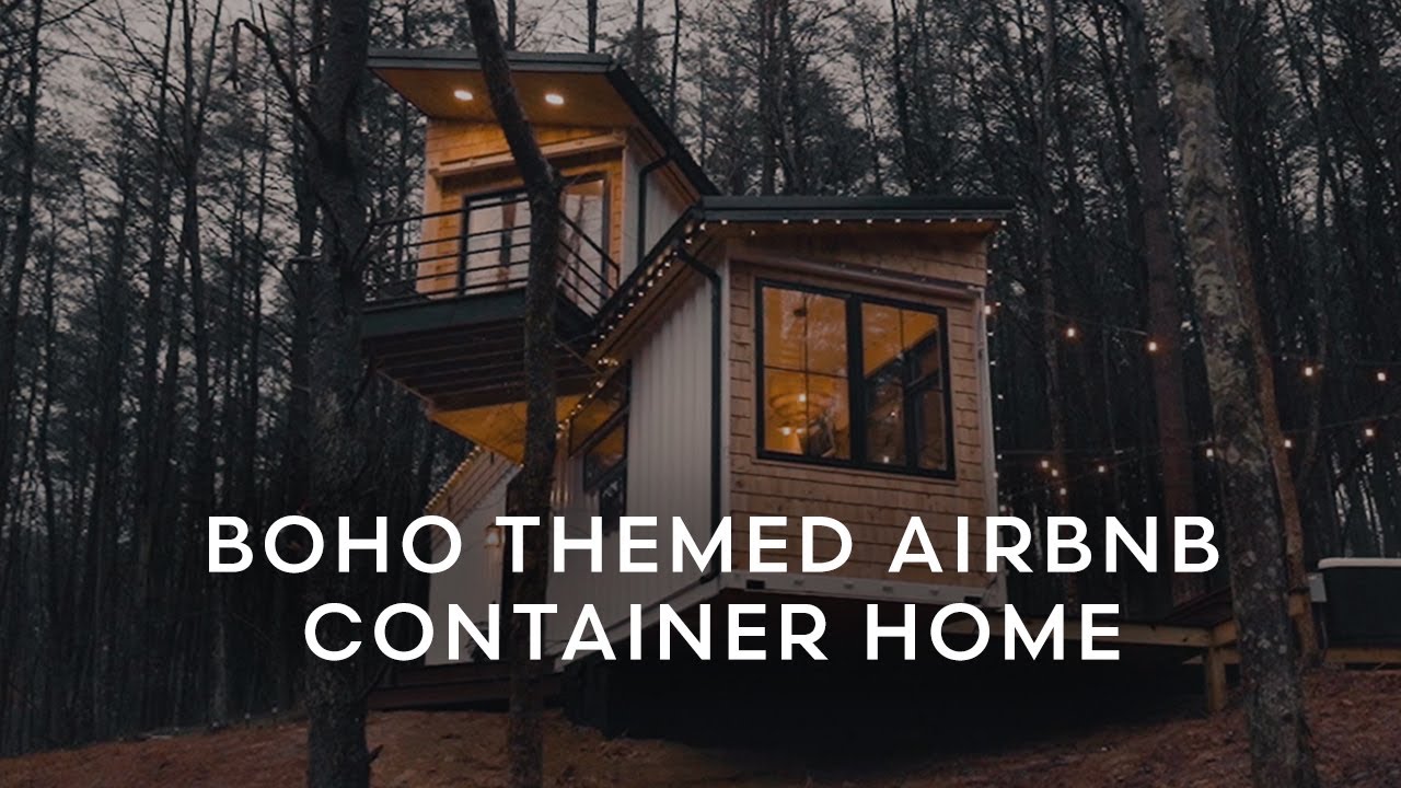 The Boho Box Hop Shipping Container Home Is the Perfect Setting for a ...
