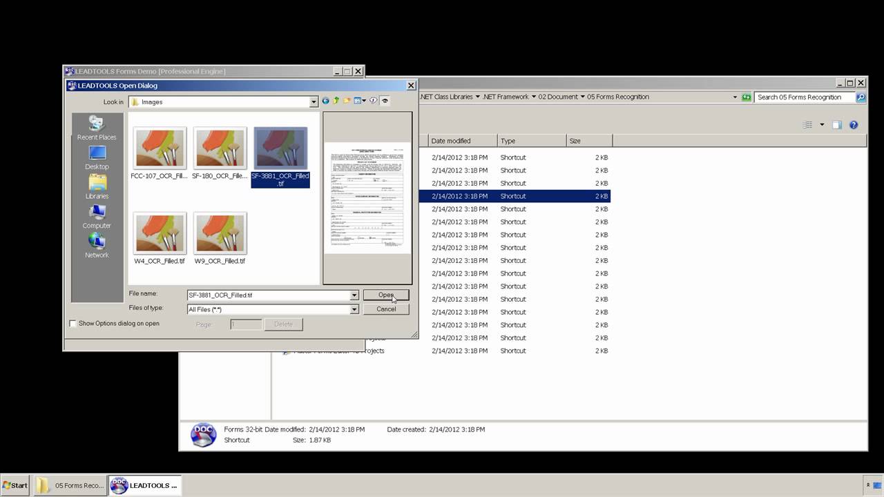 Forms Recognition and Processing Walkthrough