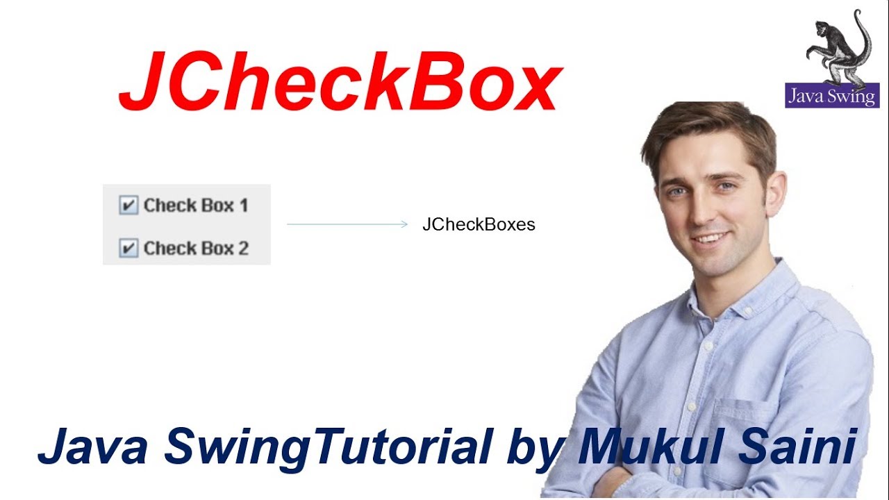 #9 Java Swing Tutorial | JCheckBox in Java Swing