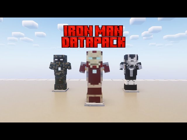 Iron Man Datapack Minecraft Data Pack