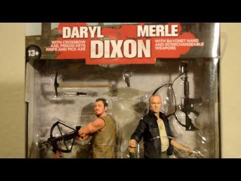 Merle and Daryl Dixon Walking Dead Mcfarlane 2 Pack + TWD Comic Book Giveaway!