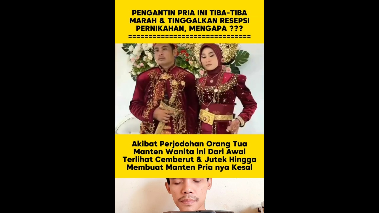 pengantin pria ini marah & tinggalkan Resepsi pernikahan #fypシ #viral #trending #shorts