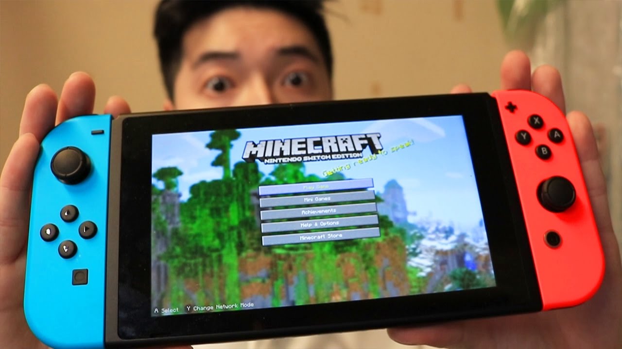 PLAYING MINECRAFT SWITCH EDITION EARLY!!!