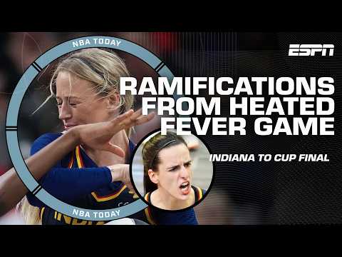 NO SUSPENSIONS after intense Sun-Fever matchup ends with 3 ejections, 6 technicals | NBA Today