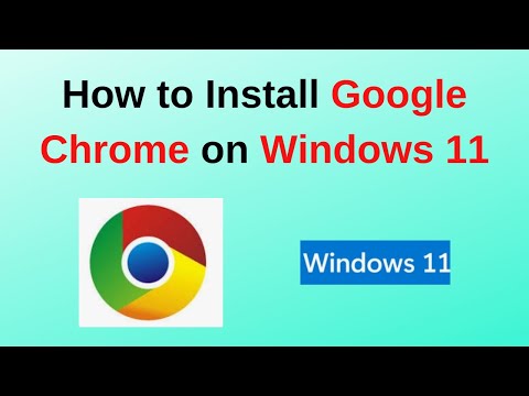 How to Install Google Chrome on Windows 11 | Install google chrome in Windows 11 in 2024