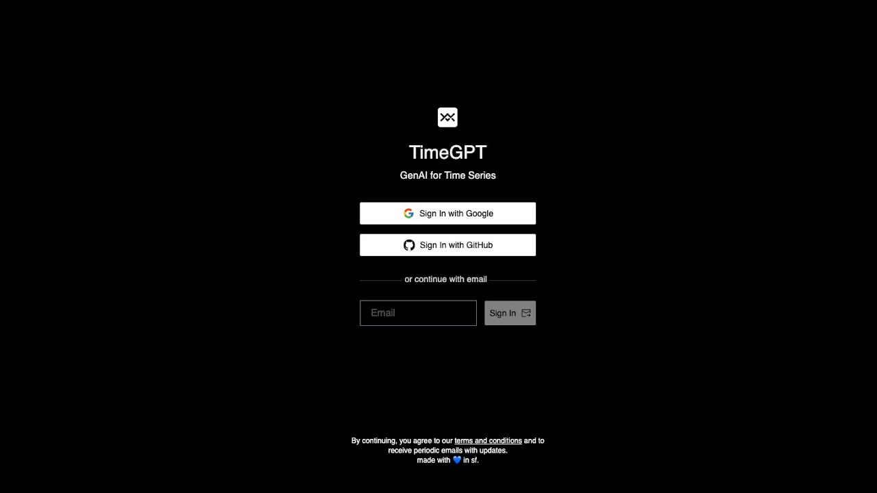 TimeGPT getting started