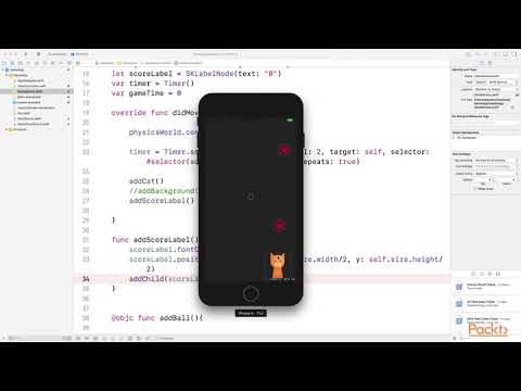 Learn iOS Game Development Add and Increase Game Scores | packtpub com - Mind Luster