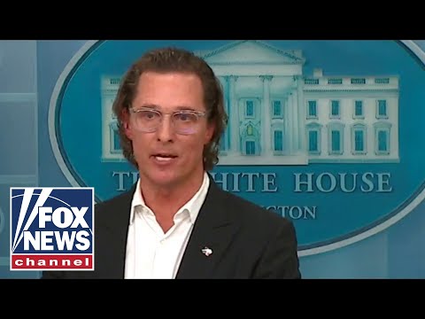 Matthew McConaughey speaks out following Uvalde shooting, in White House remarks