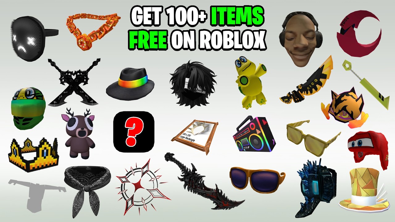 GET 100+ FREE ITEMS & ROBLOX EVENT ITEMS [COMPILATION 2025]