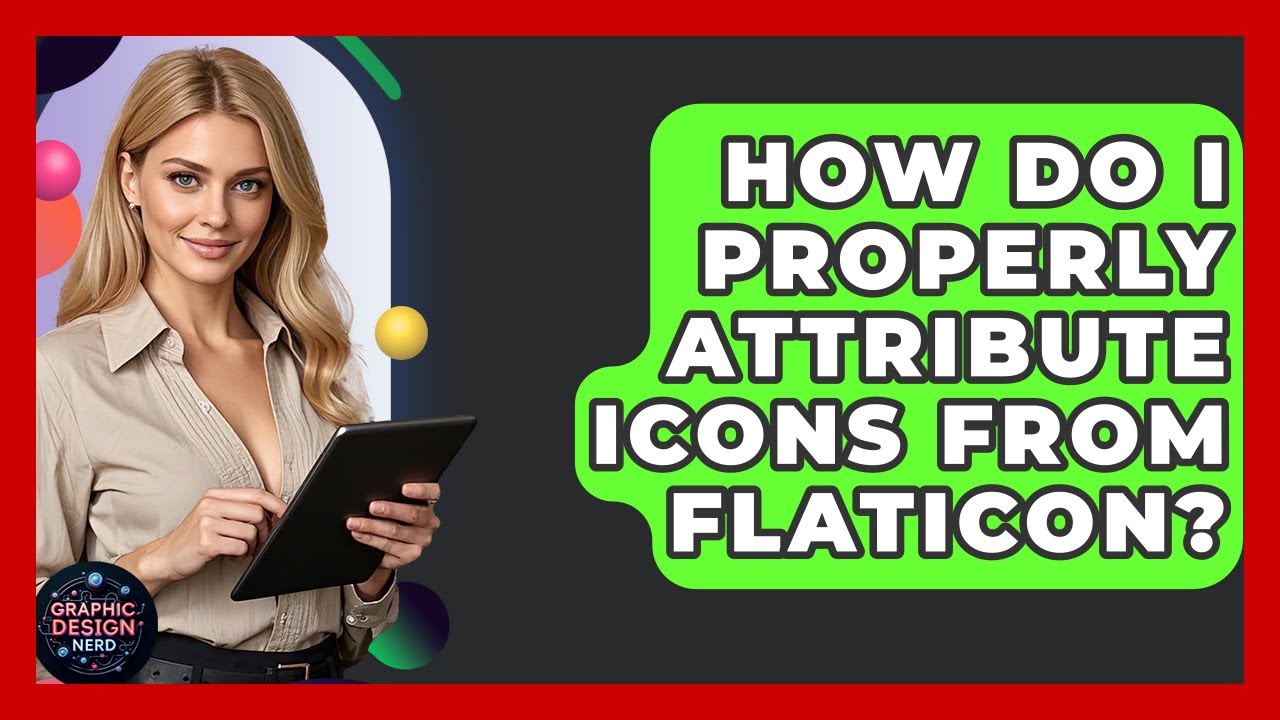 How Do I Properly Attribute Icons From Flaticon? - Graphic Design Nerd