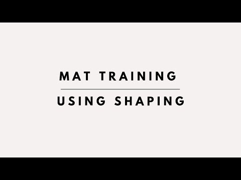 Mat Training