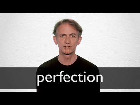 PERFECTION 释义 | 柯林斯英语词典