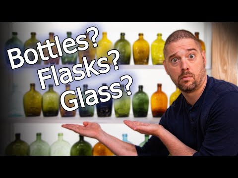 Antique Bottles, Flasks, and Early American Glass - The Glass Connection